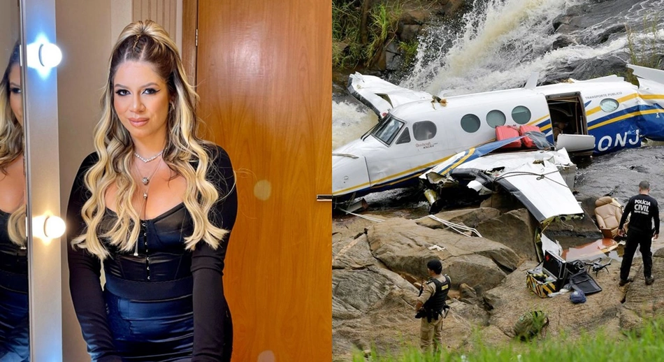 Vazam fotos do corpo de Marília Mendonça durante necrópsia - GP1
