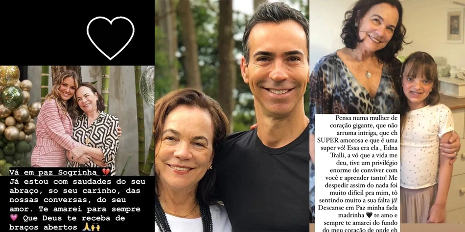 Mãe do jornalista César Tralli morre em queda de avião em São Paulo - GP1