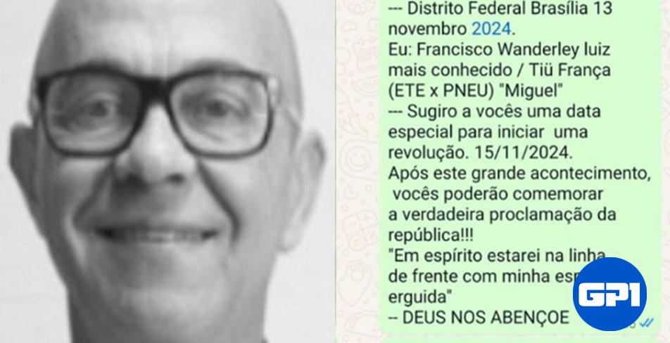 Prints mostram que homem que morreu em explosão no STF planejava outros ...